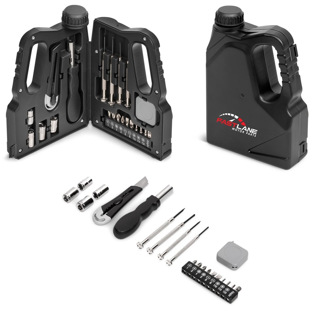 Booster 21-Piece Tool Set On Target Promotional Gifts & Clothing (Pty) Ltd